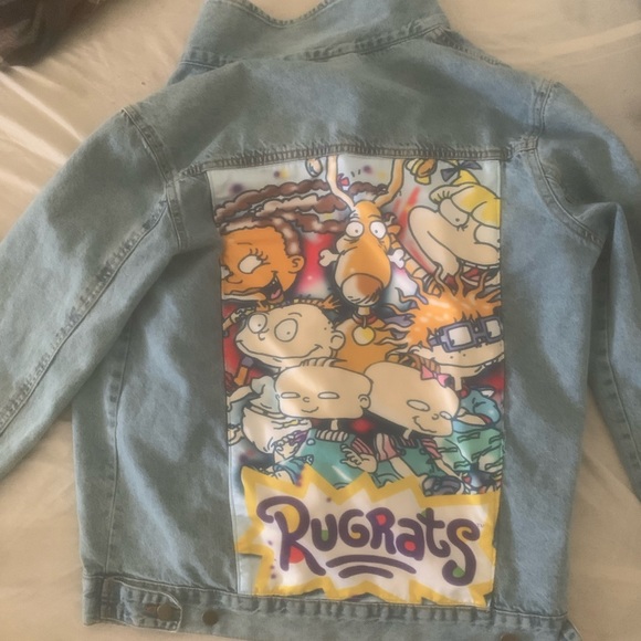 Nickelodeon | Jackets & Coats | Rugrats Nickelodeon Jean Jacket | Poshmark